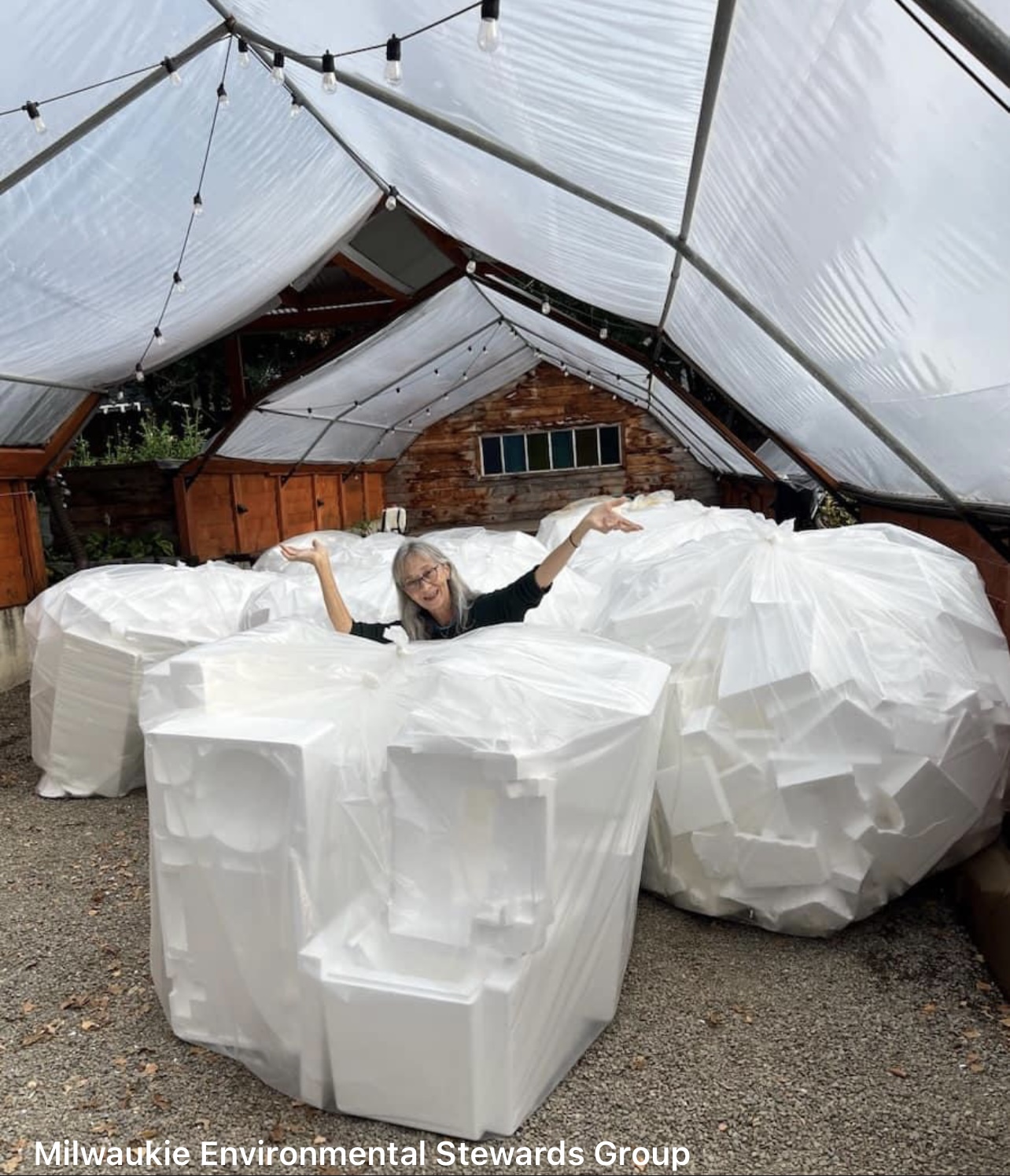 Styrofoam Collection Site at Milwaukie Floral - Zip and a Mile